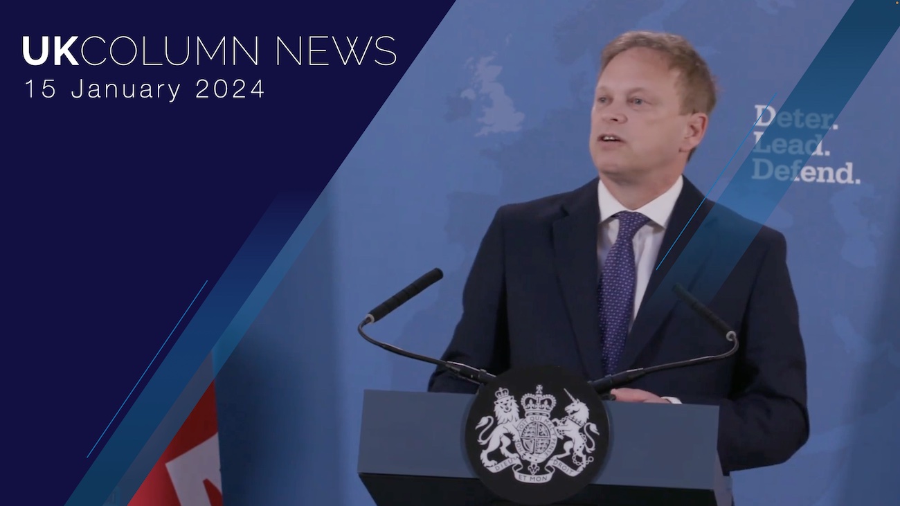 UK Column News - 15th January 2024 | UKColumn